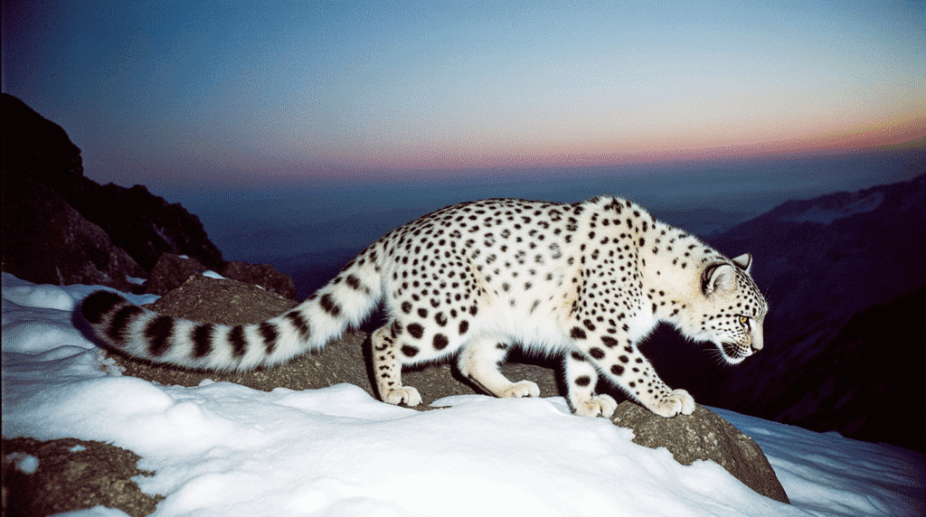 How Does The Snow Leopard's Fur Help It Stay Warm?